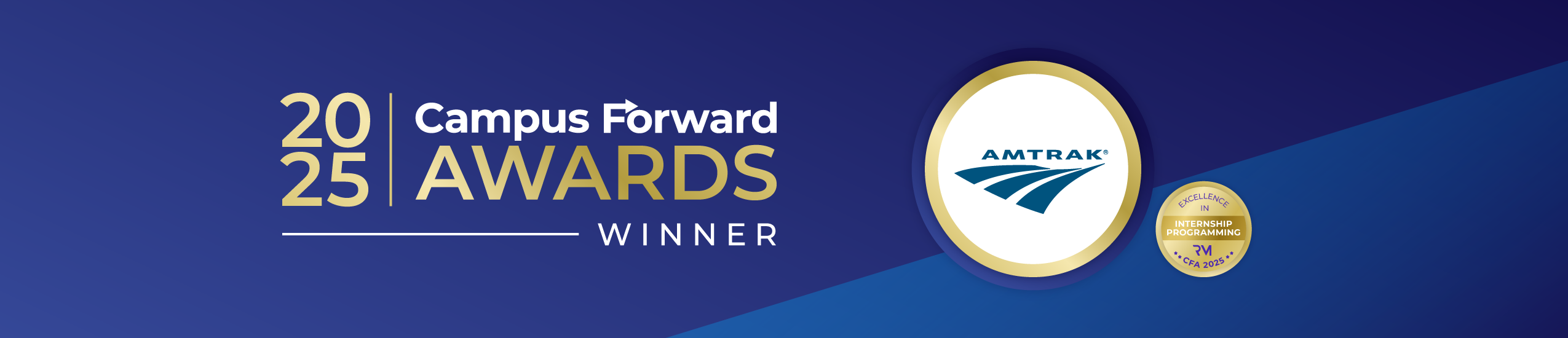 Amtrak | 2025 Campus Forward Award Winner