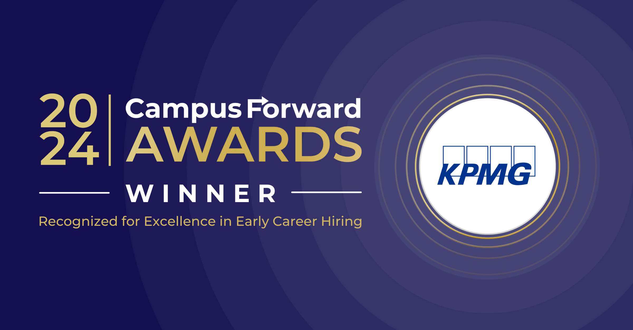 KPMG LLP | 2024 Campus Forward Award Winner