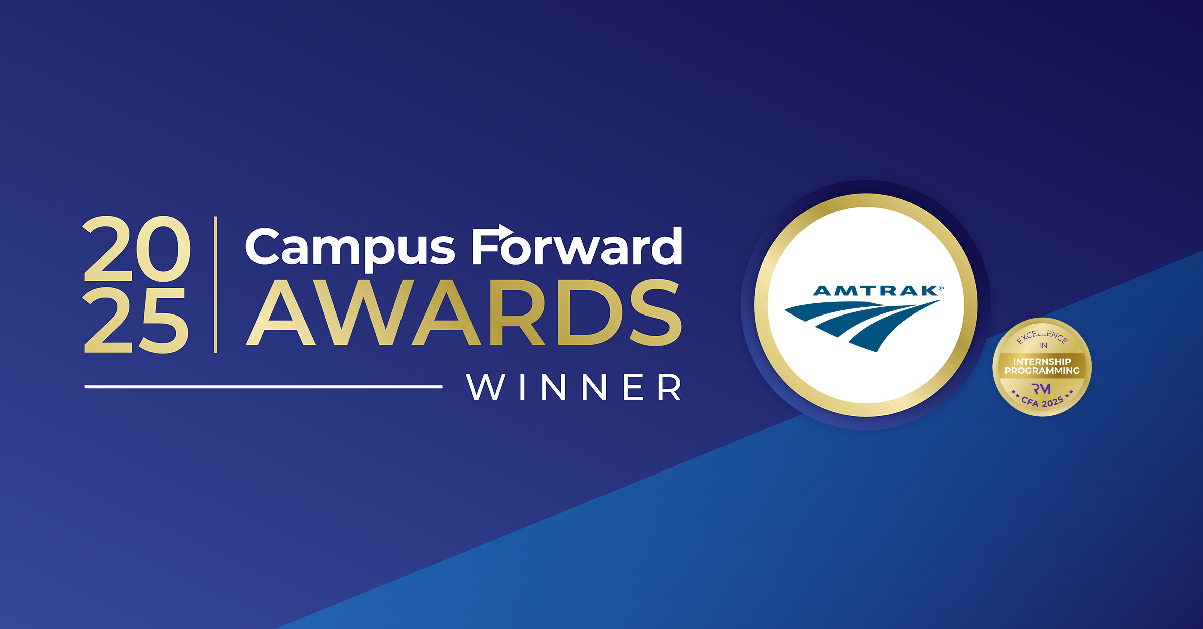 Amtrak | 2025 Campus Forward Award Winner