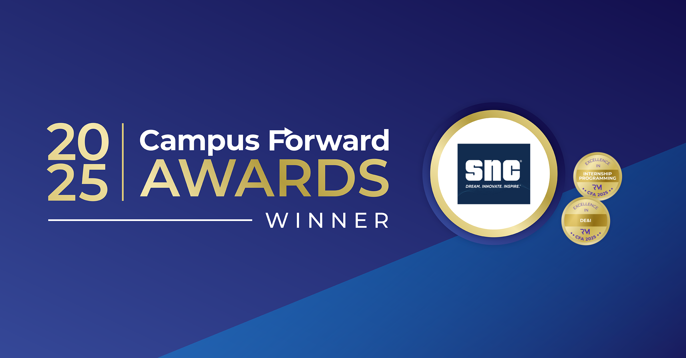 SNC | 2025 Campus Forward Award Winner