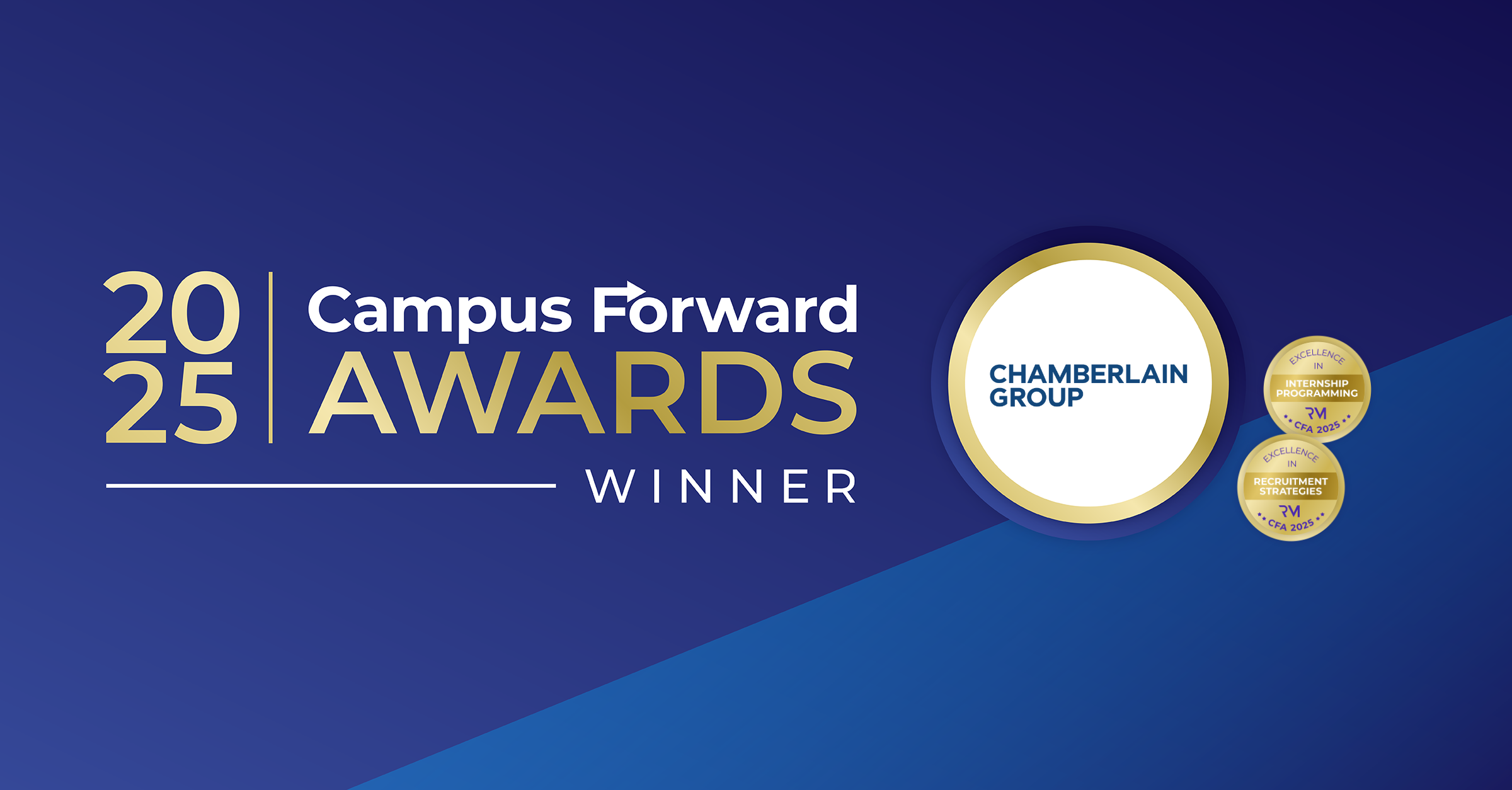 Chamberlain Group | 2025 Campus Forward Award Winner