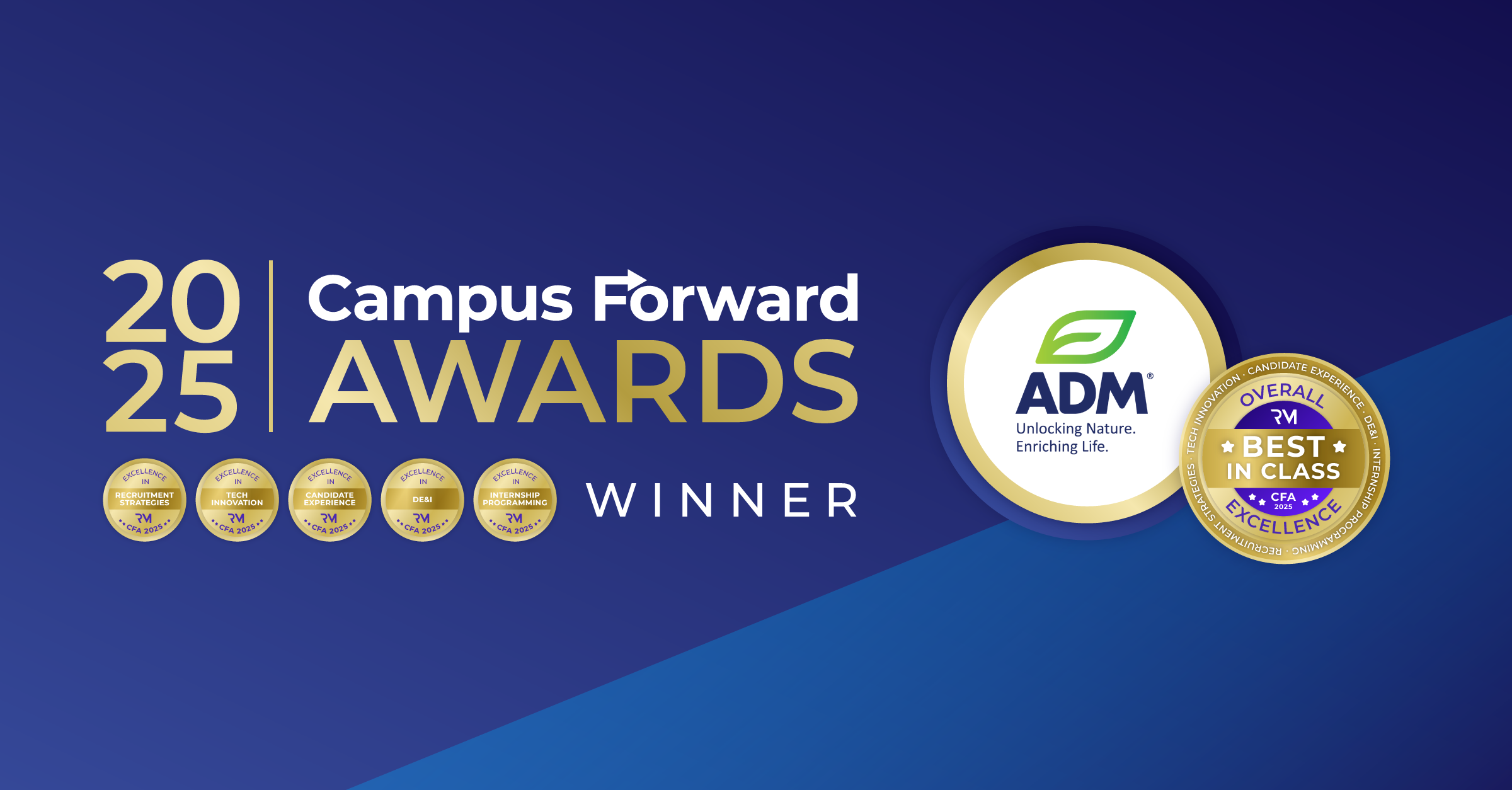 ADM | 2025 Campus Forward Award Winner