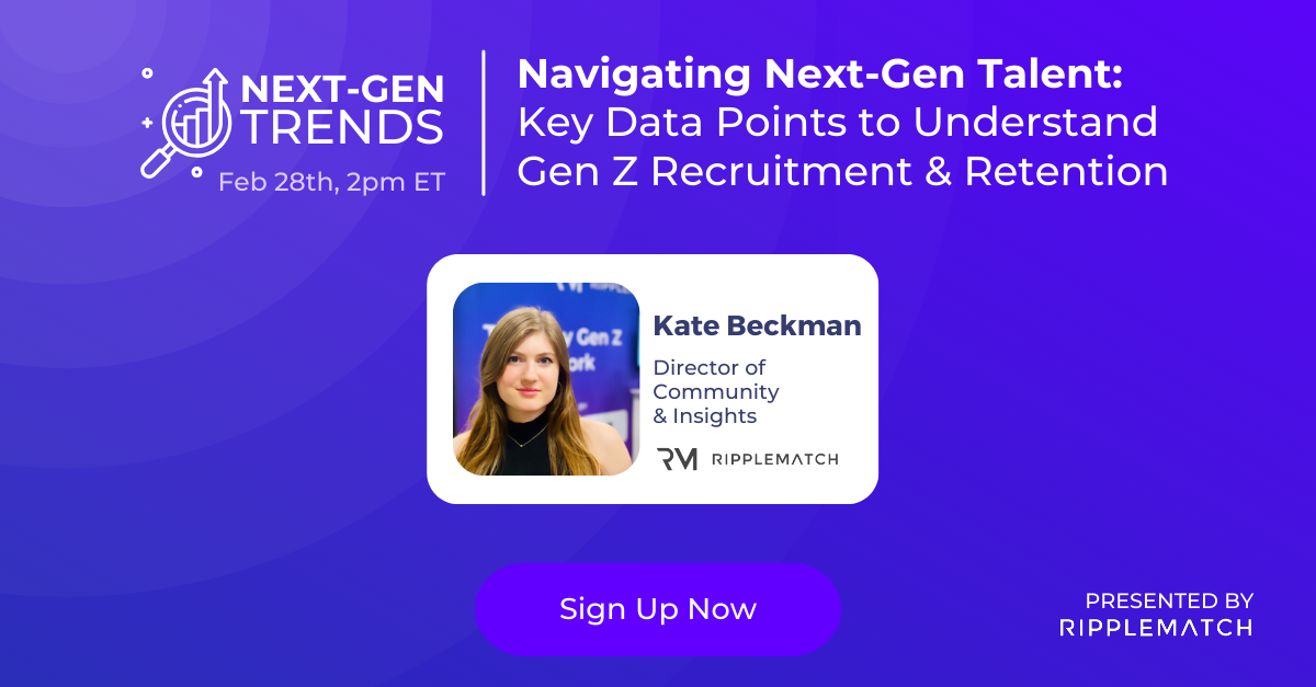 Navigating Next-Gen Talent: Key Data Points to Understand Gen Z