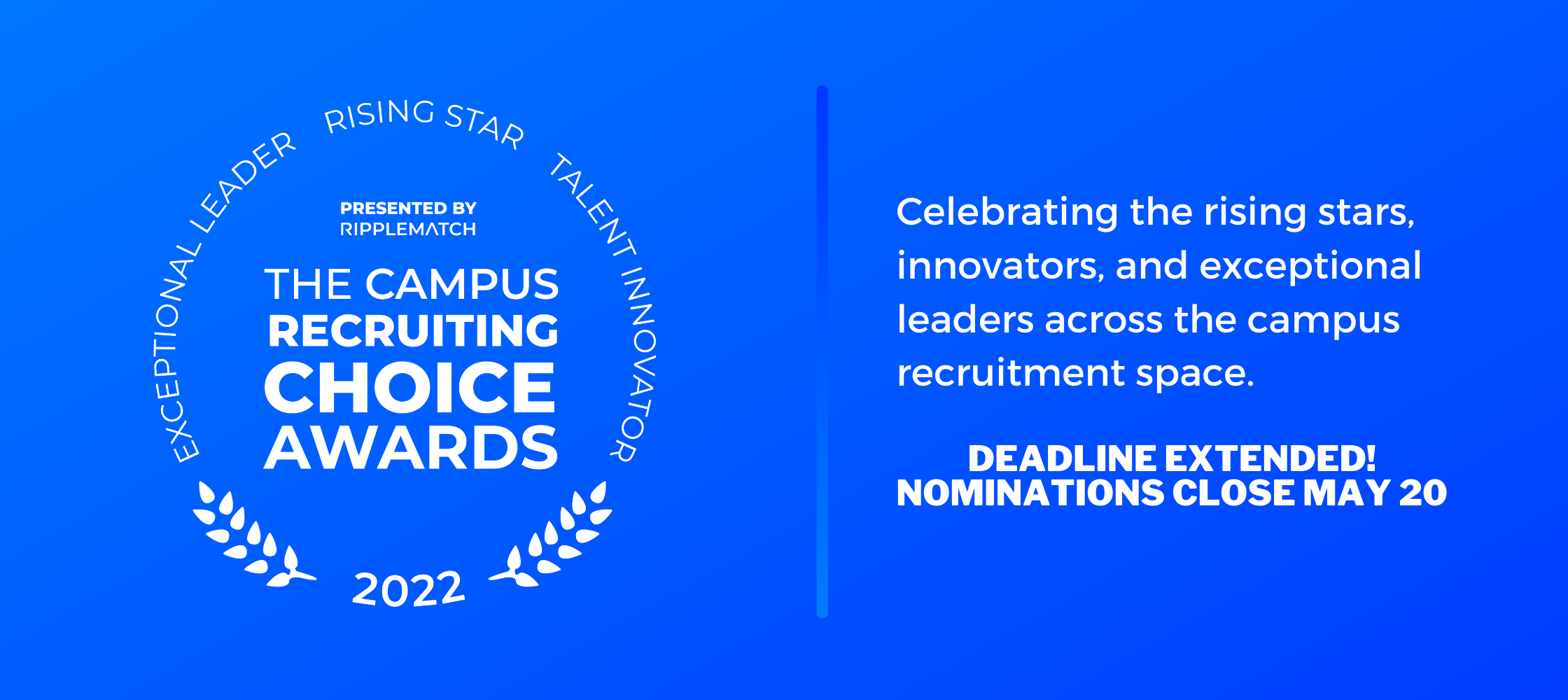 Campus Recruiting Choice Awards - 2022 Nomination Form