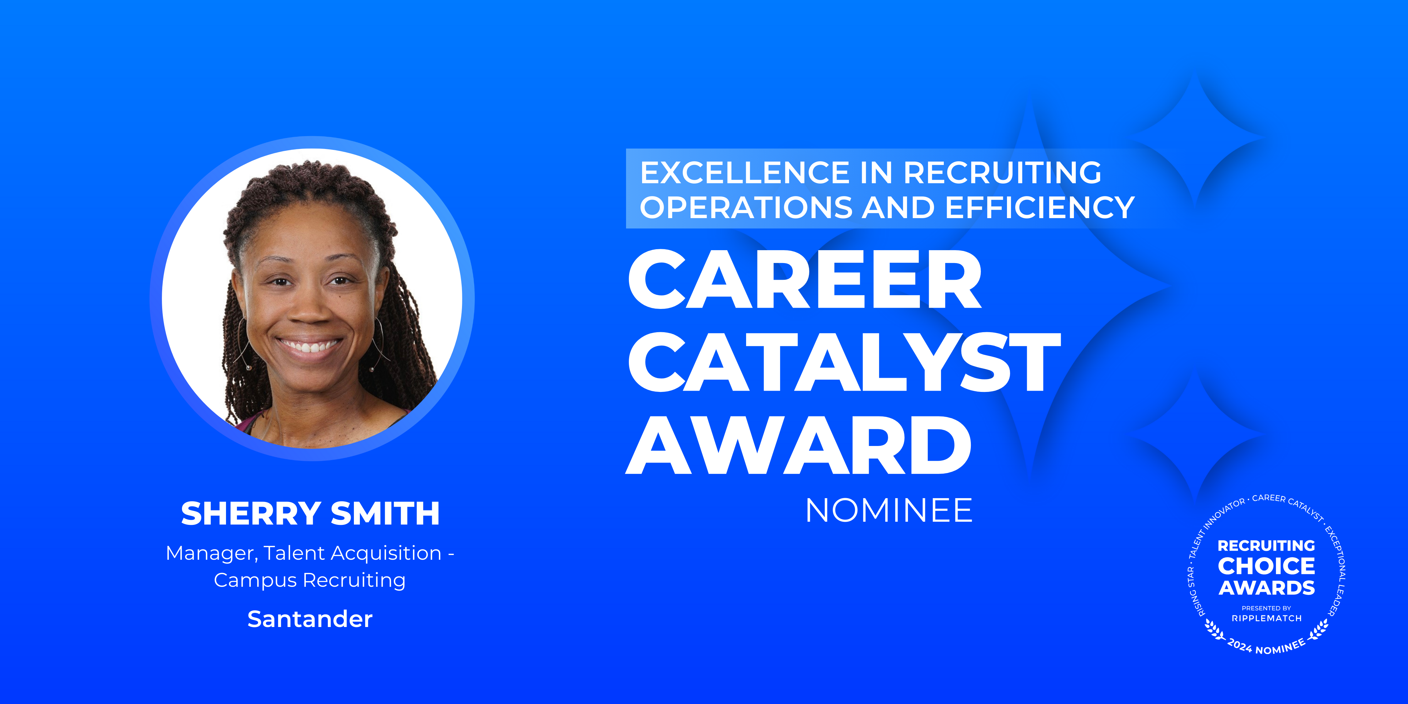 Sherry Smith - Nominee for Career Catalyst Award - 2024 Recruiting ...