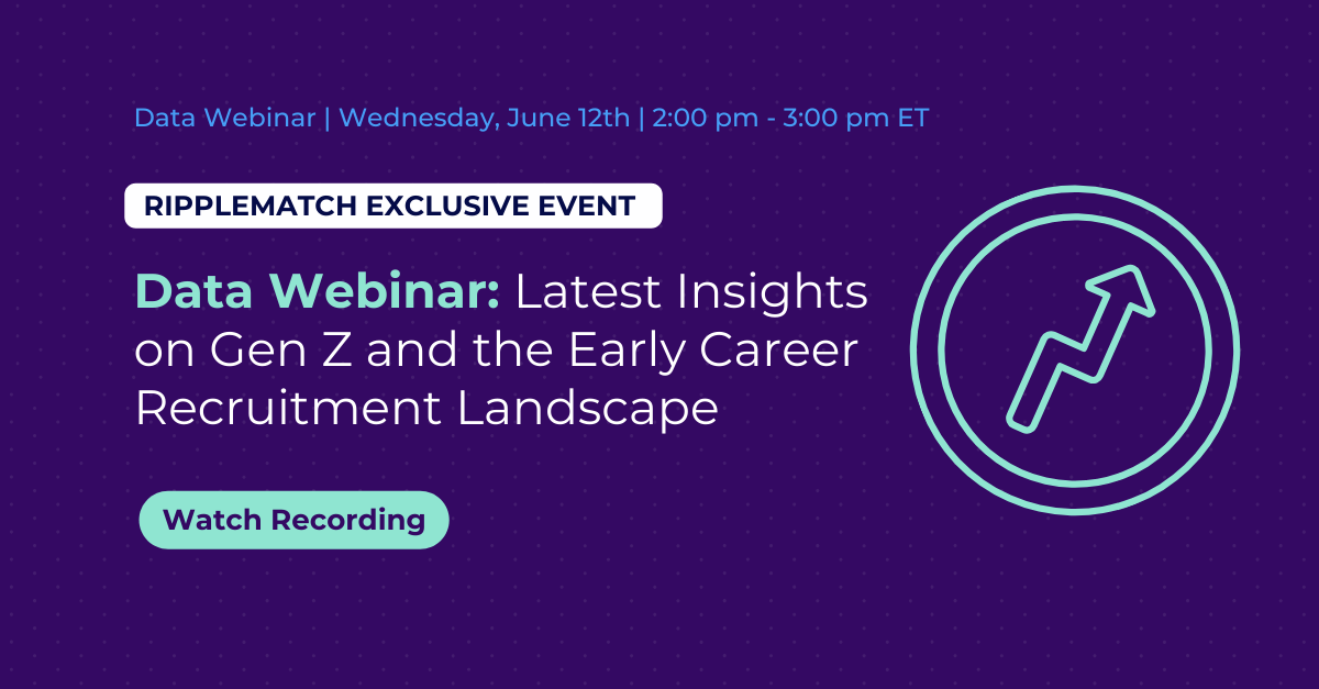 Data Webinar: Latest Insights on Gen Z & Early Career Recruitment