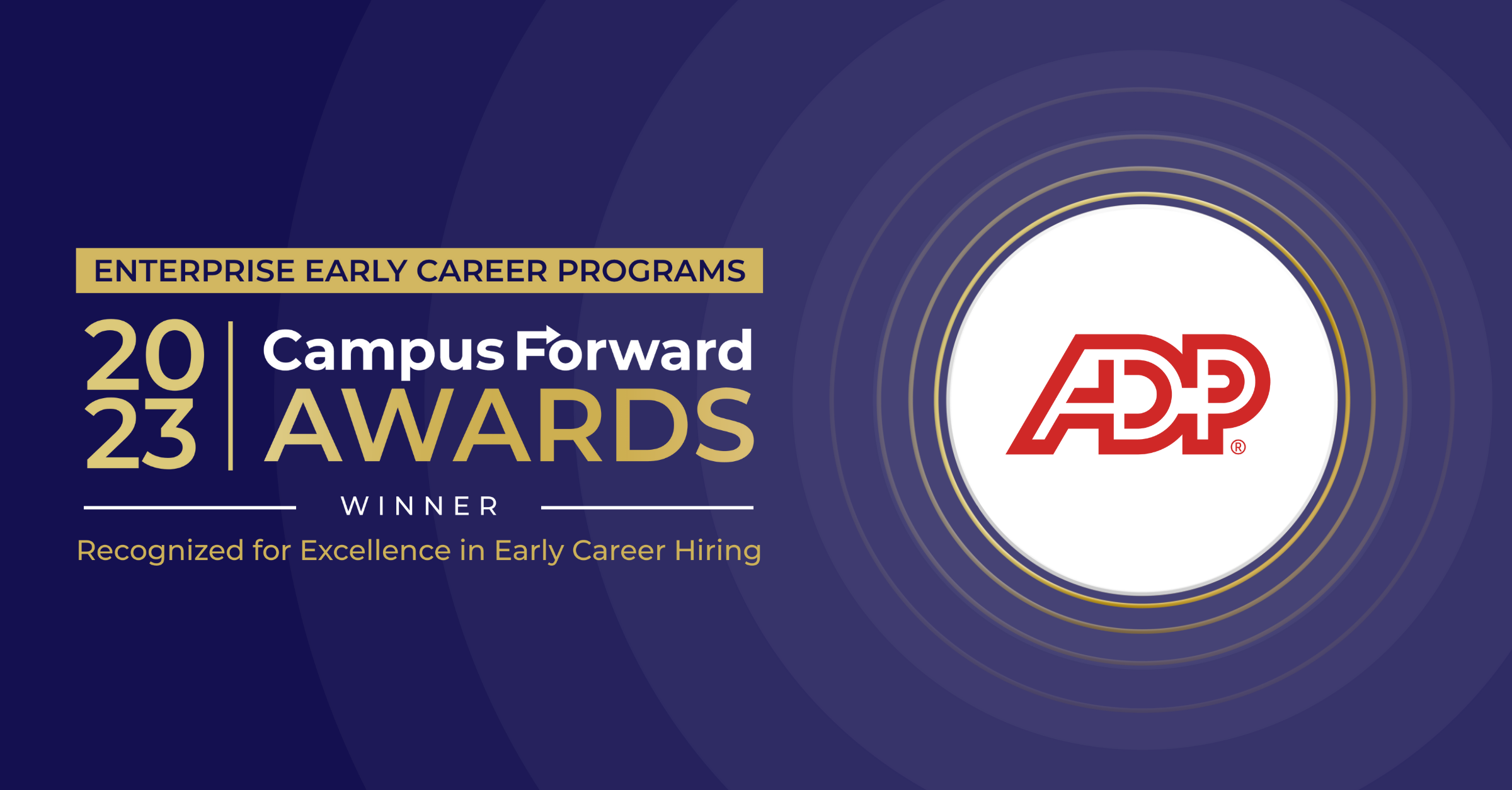 ADP | 2023 Campus Forward Award Winner