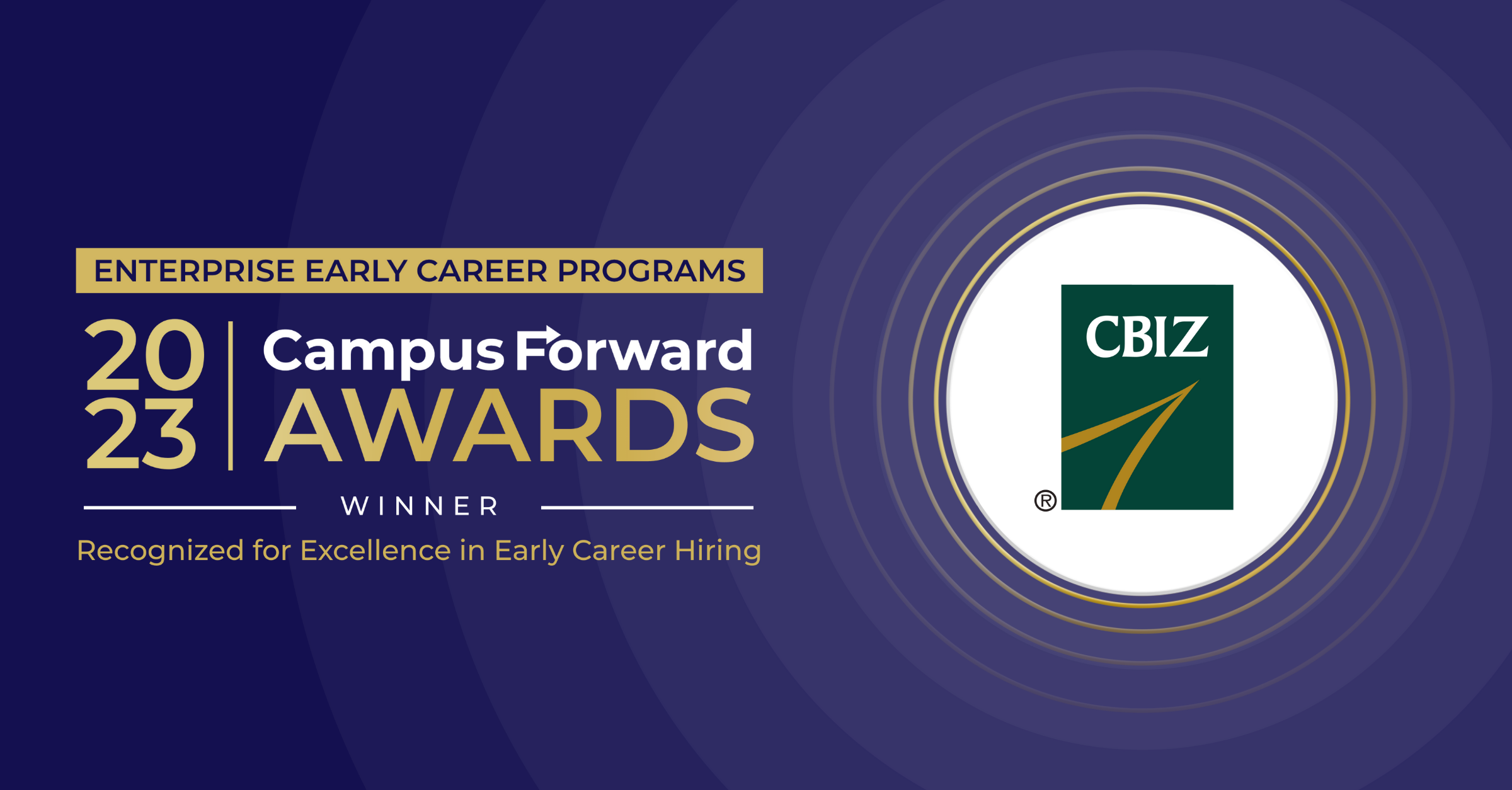 CBIZ | 2023 Campus Forward Award Winner