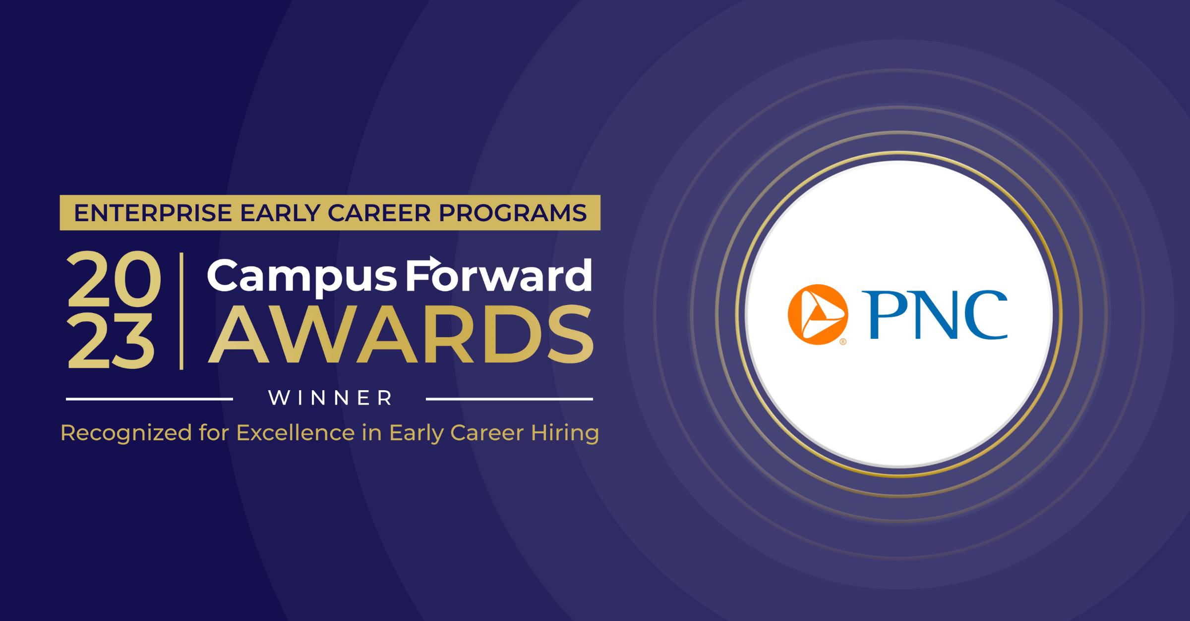 PNC Financial Services | 2023 Campus Forward Award Winner