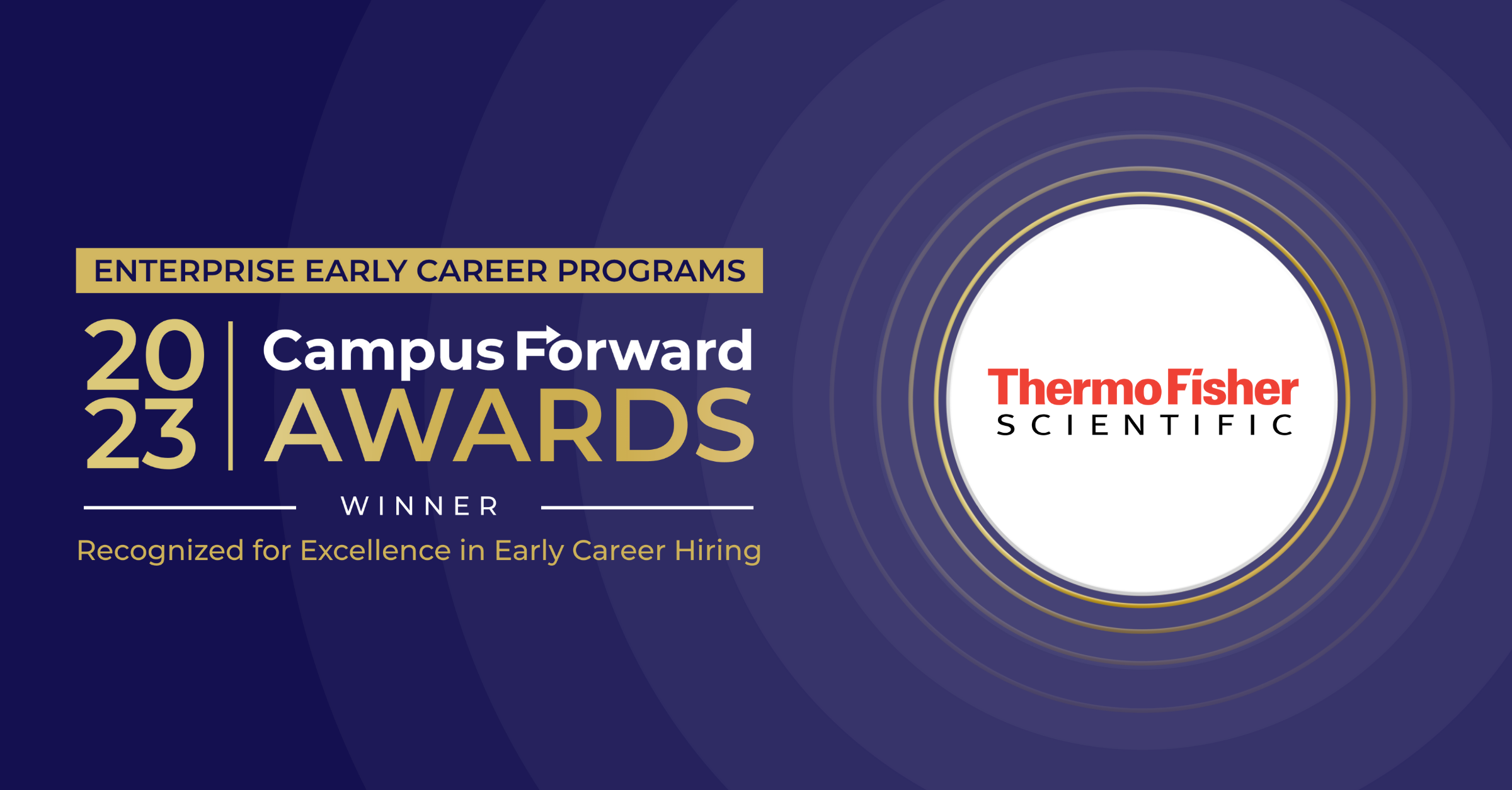 Thermo Fisher Scientific | 2023 Campus Forward Award Winner