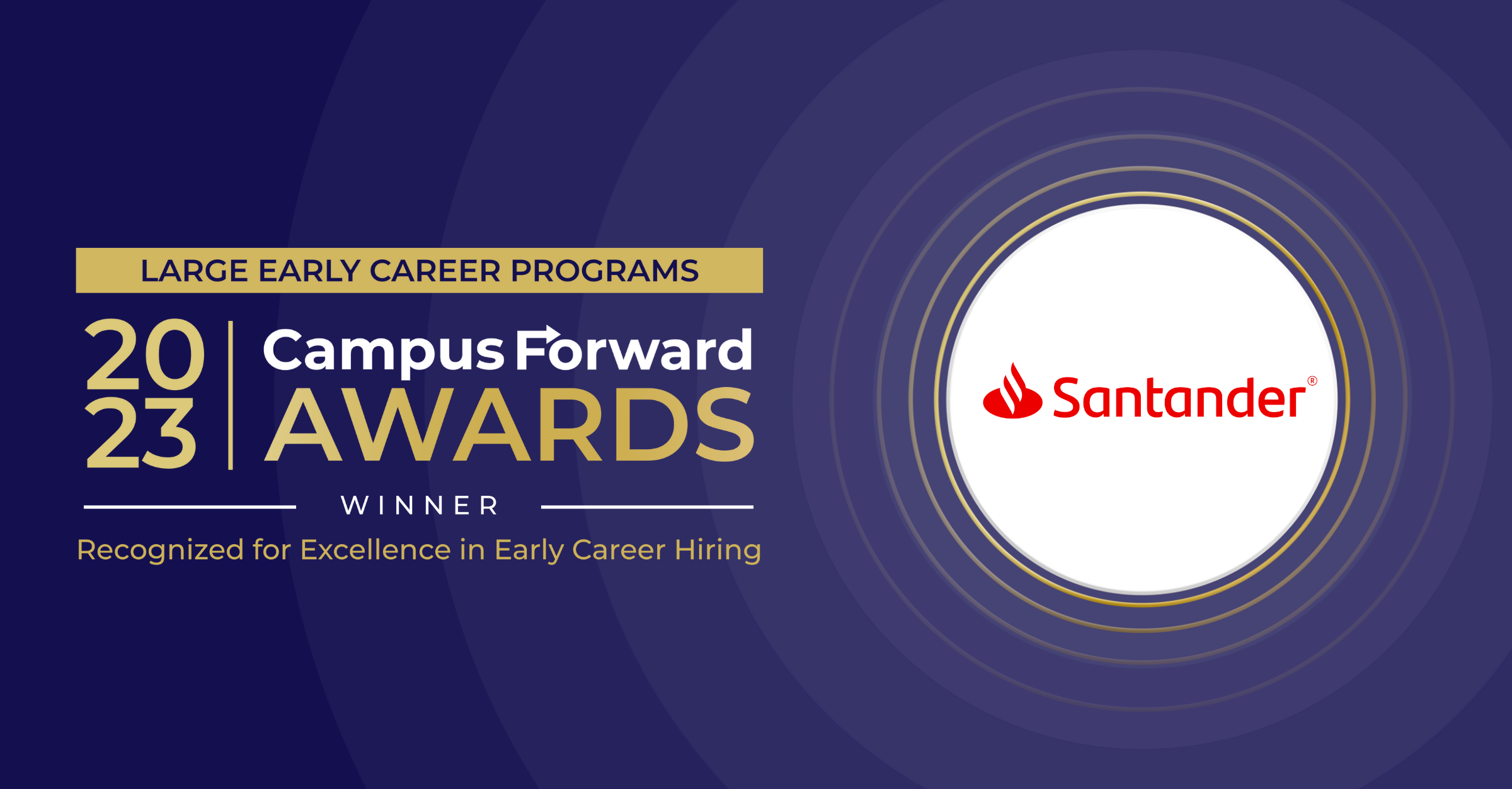 Santander US | 2023 Campus Forward Award Winner