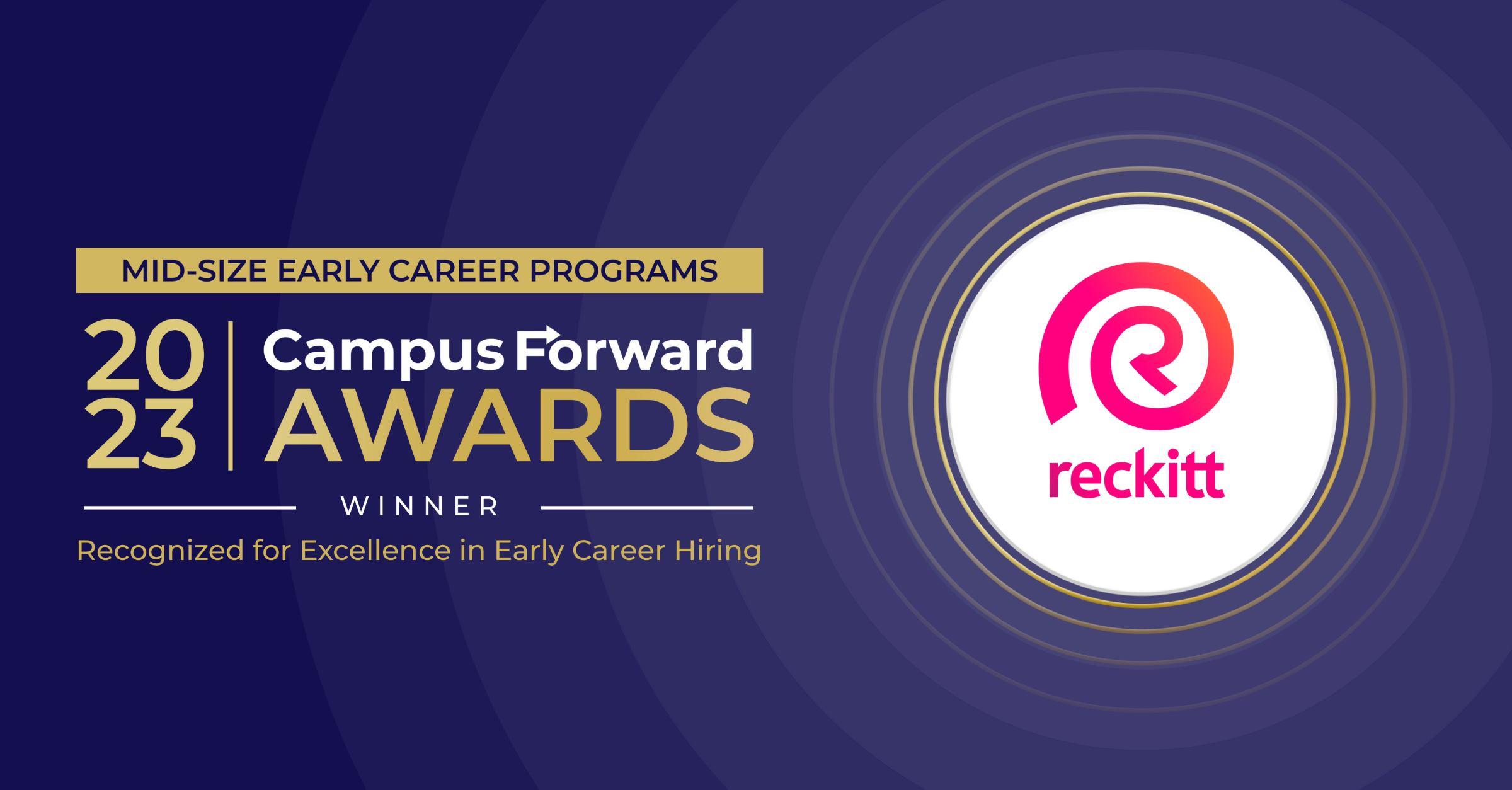Reckitt | 2023 Campus Forward Award Winner