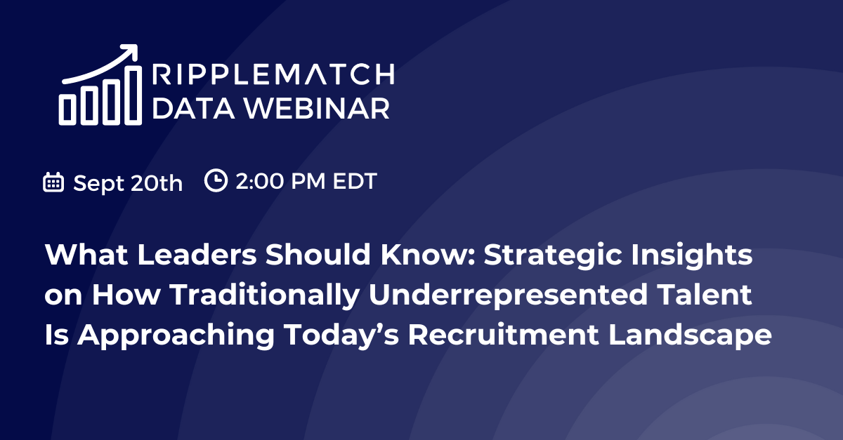 RippleMatch Data Webinar: What Leaders Should Know