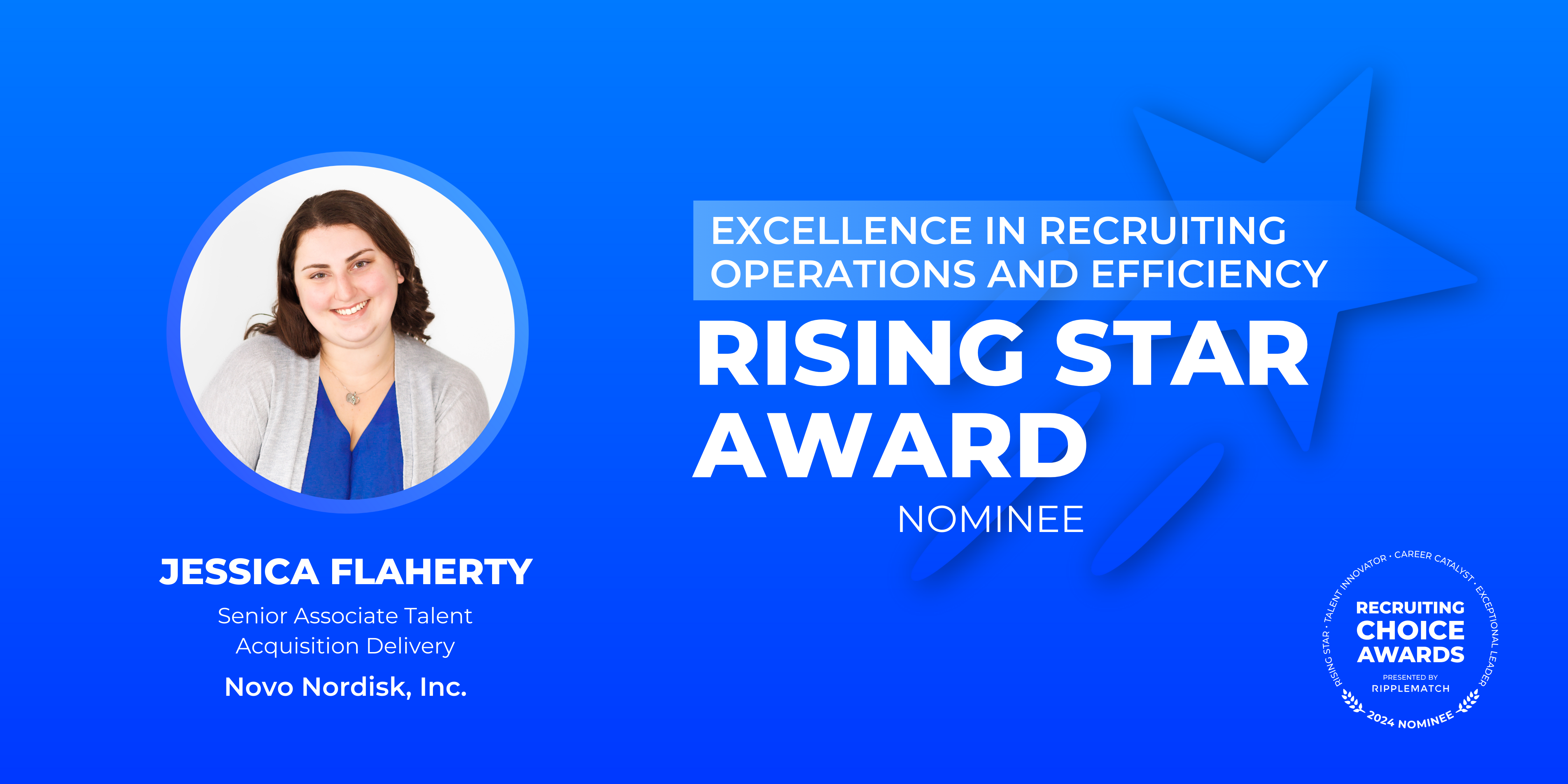 Jessica Flaherty - Nominee for Rising Star Award - 2024 Recruiting ...