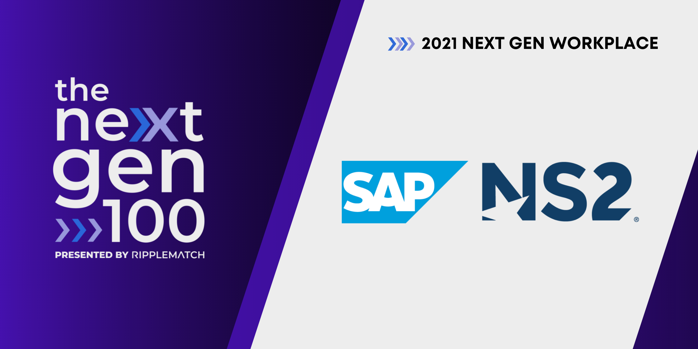 SAP NS2 is a Top 100 Next Gen Workplace | 2021