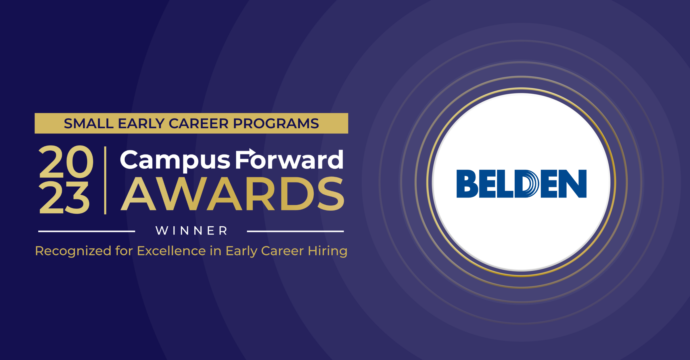 Belden Inc. | 2023 Campus Forward Award Winner