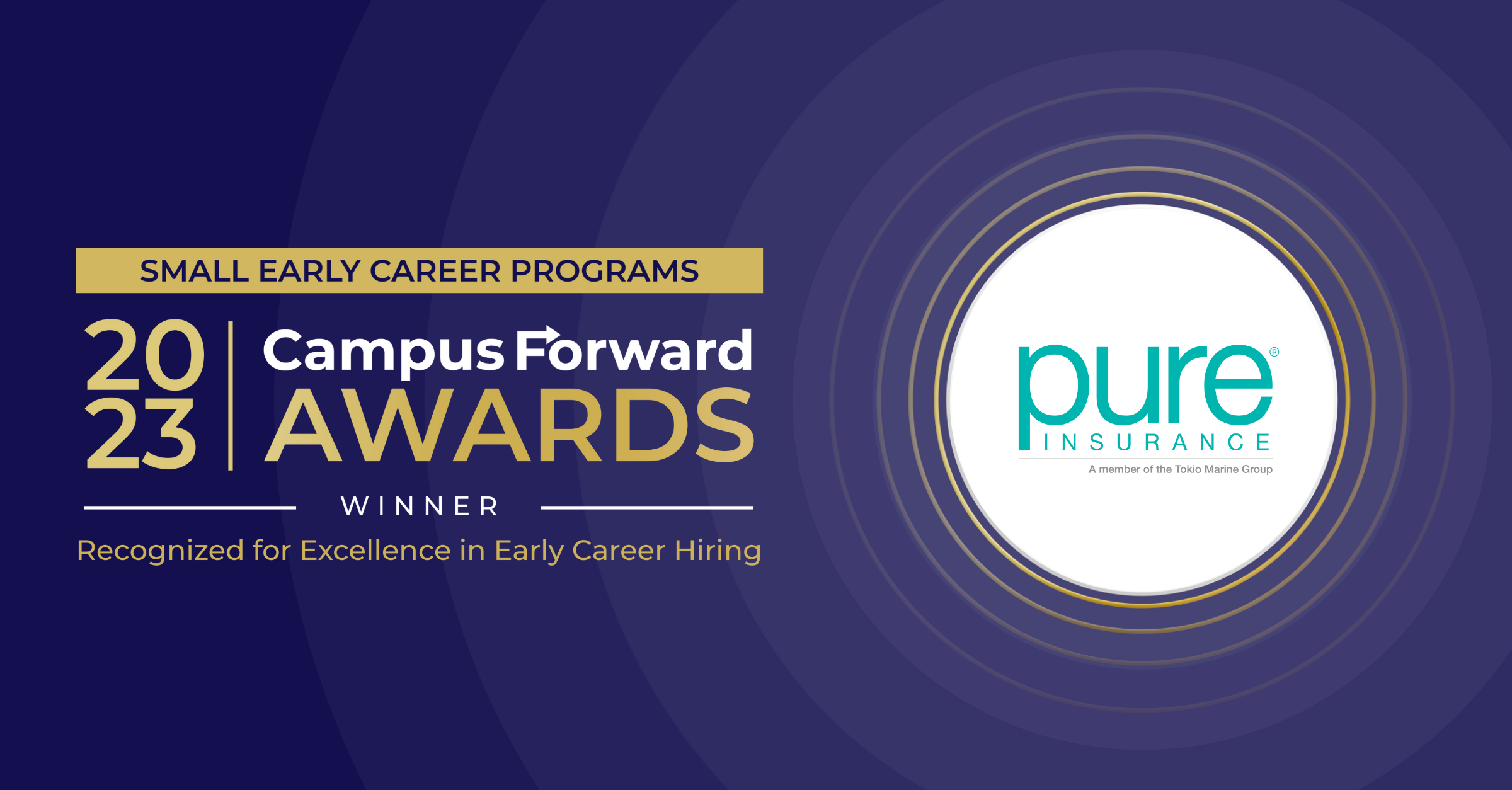 PURE Insurance | 2023 Campus Forward Award Winner