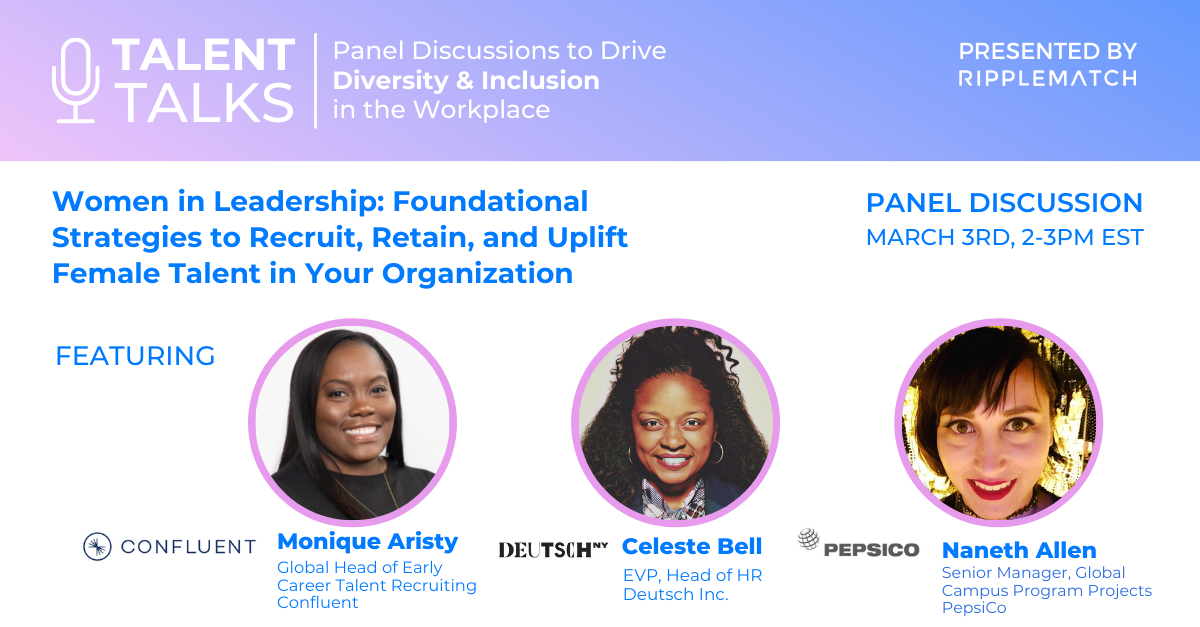 Talent Talks - Women in Leadership: Foundational Strategies to Recruit ...